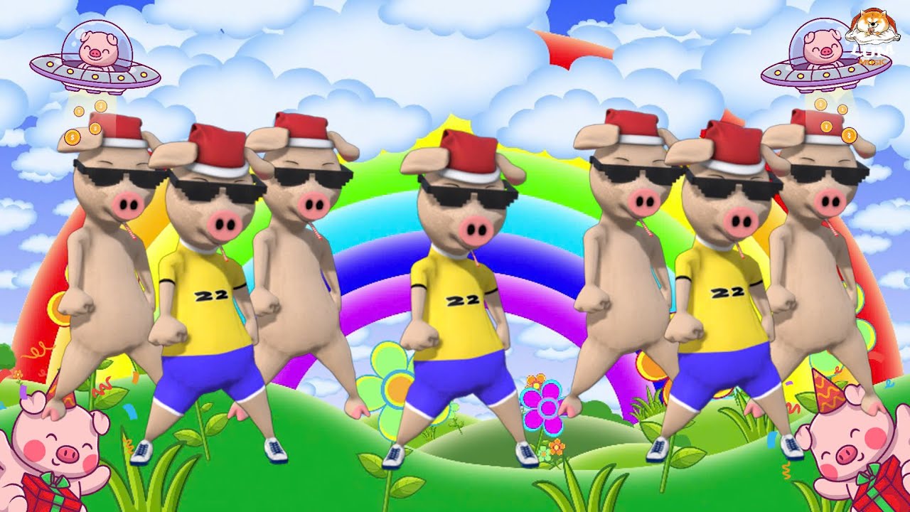 Heo Nhảy Sôi Động - Heo Con Ủn Ỉn - Album Đàn Heo Con - Nhạc Cha Cha ...