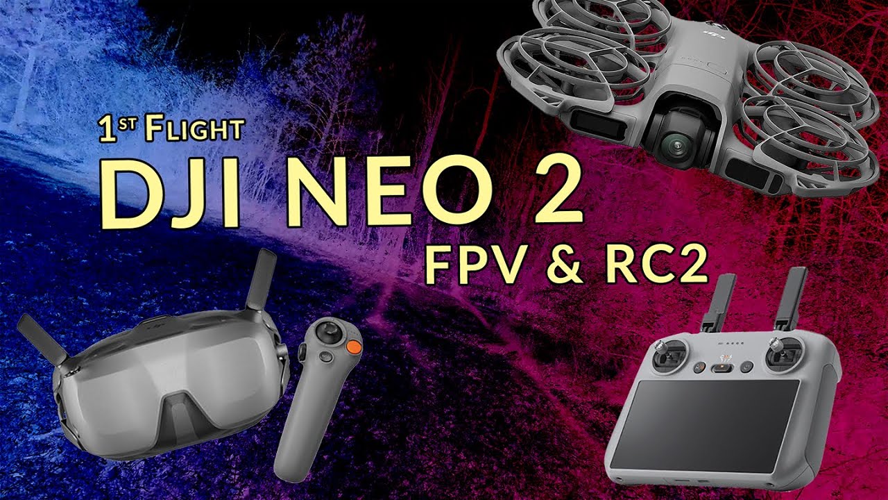 1st Flight with DJI Neo 2 - 1st Time FPV - YouTube