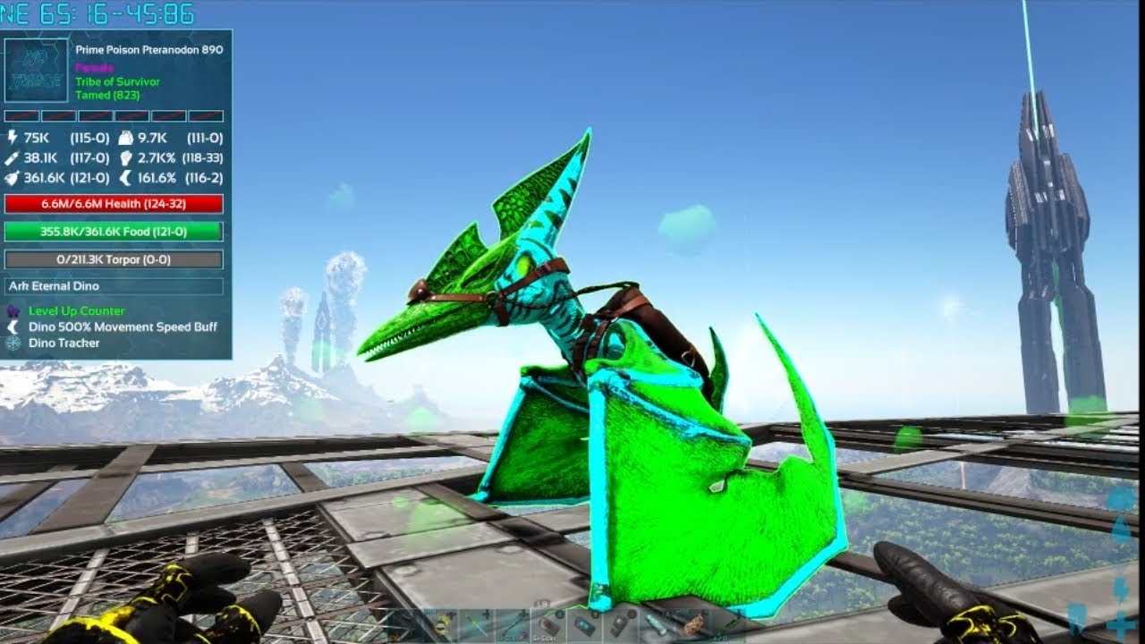 Ark primal vs eternal: tame prime pte - YouTube