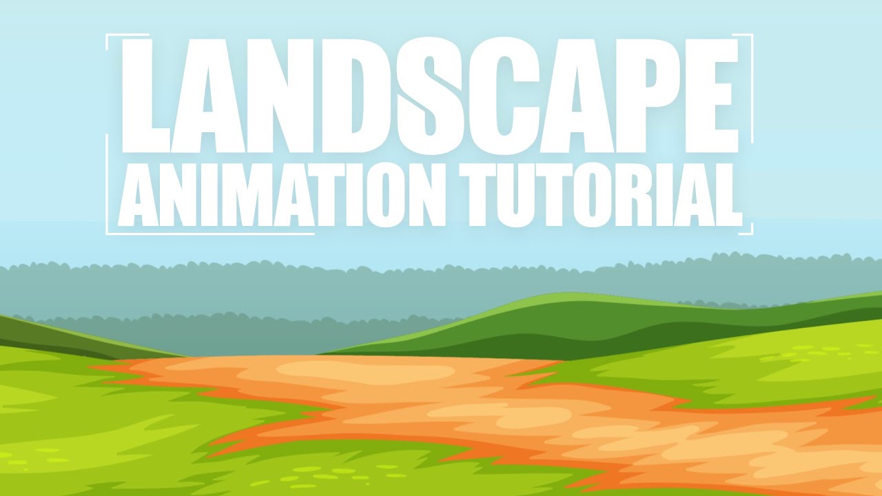 Landscape Animation in 2 MINUTE - After Effects Tutorial - YouTube