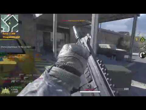 CoD MW2: IW4x gameplay - gun game on campaign map on ZAPOROZHYE server ...