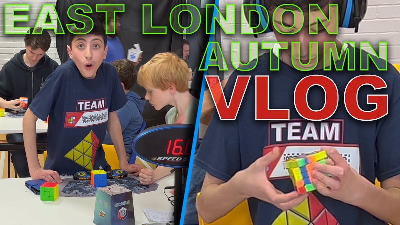 Speedcubing Competition VLOG! // East London Autumn 2022 - YouTube