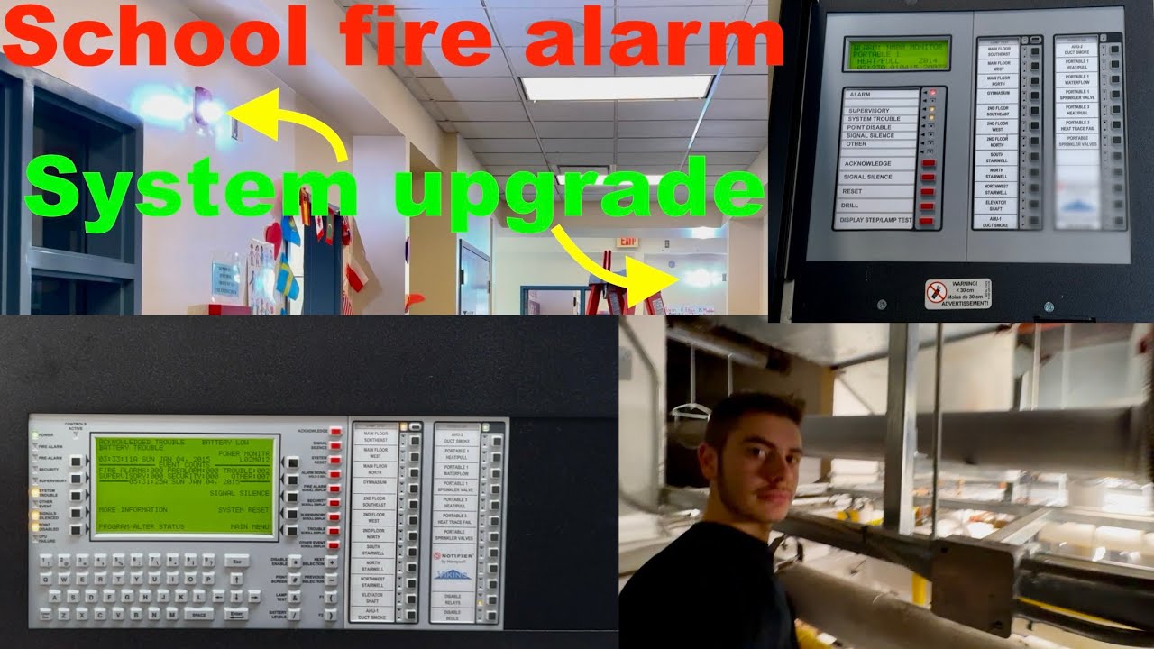 Fire Alarm System Full Upgrade At Elementary School | replacing system ...