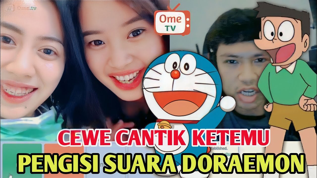 SANDI// CEWE CANTIK KETEMU PENGISI SUARA DORAEMON/#ometvinternasional ...
