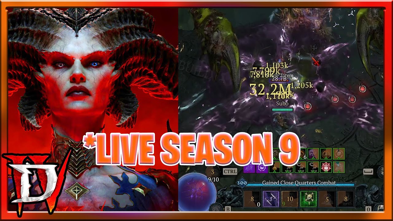 🪄☠️🔥*NEW SEASON 9 Diablo *Live Ask Anything : Helpful Streamer Official ...