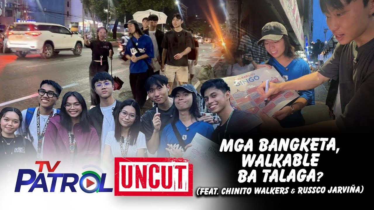 TVP UNCUT: Walking challenge sa Metro Manila sidewalks (ft. Chinito ...