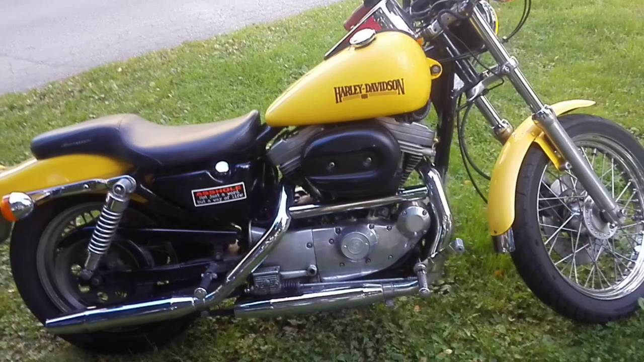 Harley-Davidson Sportster 1997 883/1200 - YouTube