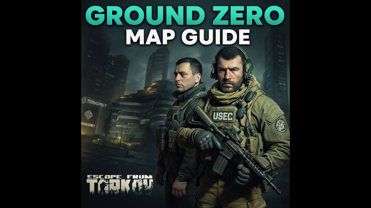 Escape from Tarkov - Ground Zero - Como me Localizo no mapa #tarkov # ...