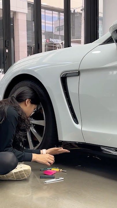 중고차도 새차처럼, 블랙PPF (feat. 포르쉐 파나메라) #shorts - YouTube