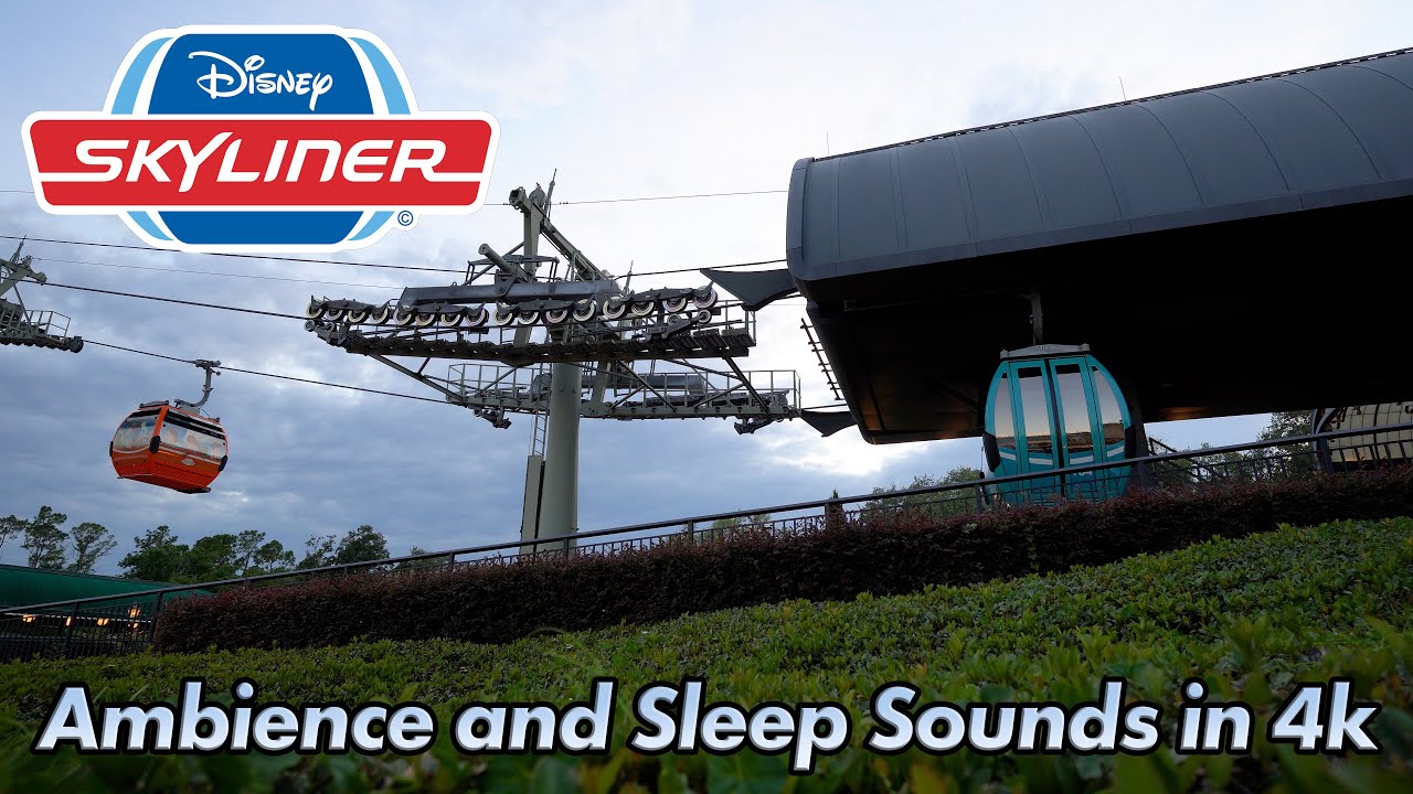 Disney Ambience and Sleep Sounds | Skyliner at EPCOT International ...