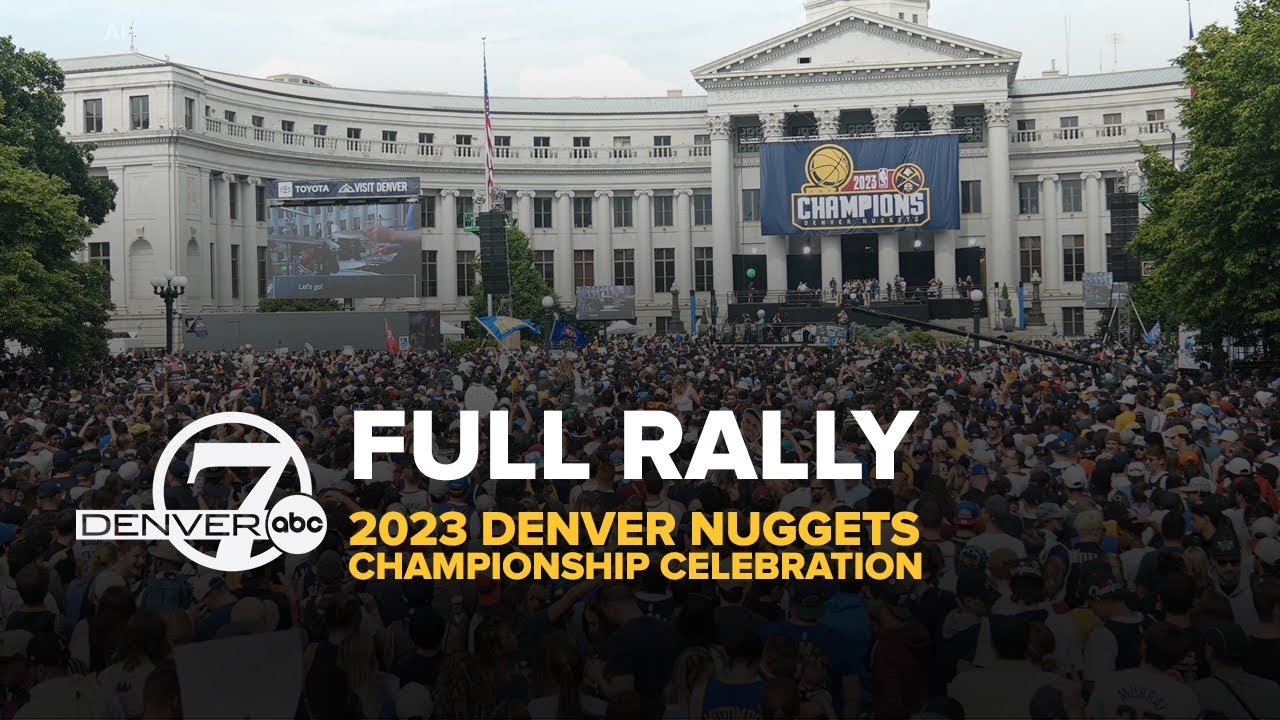 Full rally: Denver Nuggets celebration at Civic Center Park - YouTube