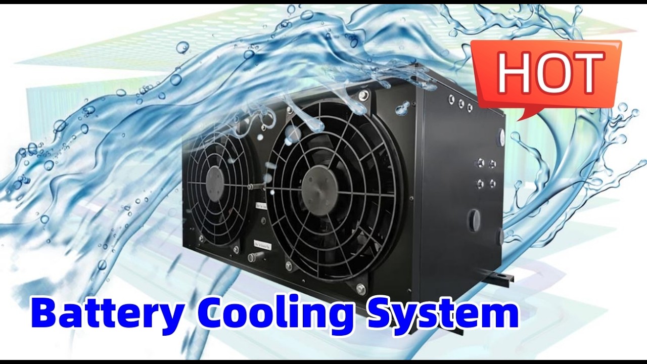 Battery Cooling System | Electric Bus Battery Cooling System - YouTube