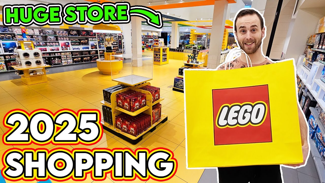 2025 LEGO Store Shopping! OVER 160 NEW SETS! - YouTube