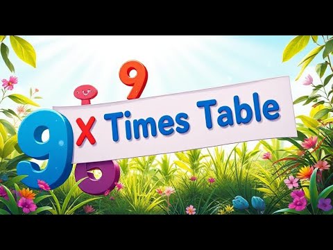 9 Times Table Song | Fun & Learn Multiplication - YouTube