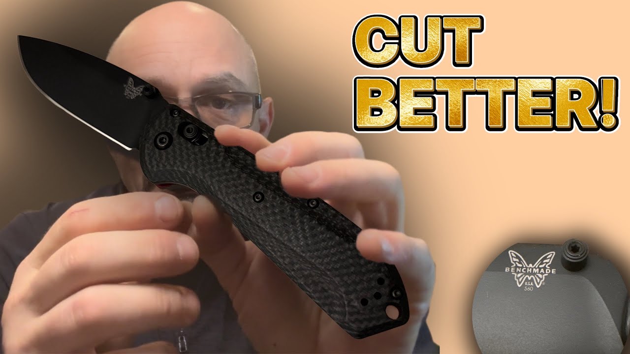 Freek vs. Freek Rematch! Blade steel and edge geometry, did Benchmade ...
