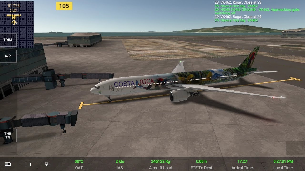 RFS Boeing 777-300ER (77W) @ Delivery Flight : Paine Field🇺🇲 To Hong ...