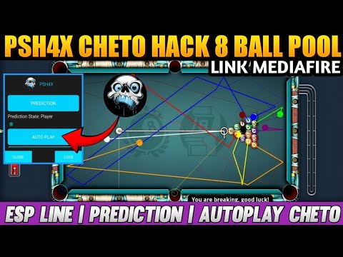 PSH4X CHETO HACK 8 BALL POOL (MEDIAFIRE LINK) - YouTube