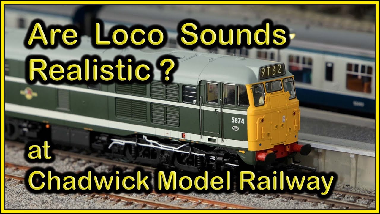 Using Model Railway Sounds at Chadwick Model Railway | 261. - YouTube