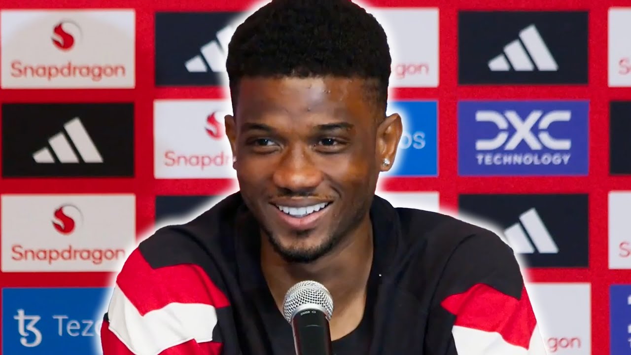'Why not stay at United ALL MY LIFE?' ️ Amad Diallo ⚽ Man Utd v Real ...