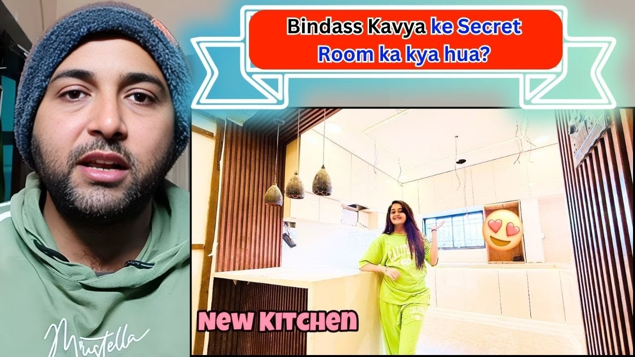 New House Most Luxurious Kitchen is ready || Bindass Kavya || javed ...