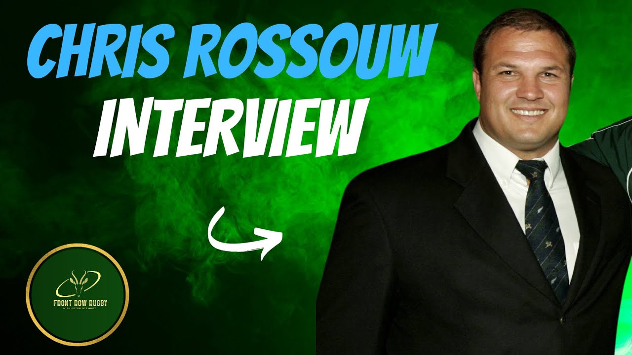Toughness Personified: Chris Rossouw Opens Up - YouTube
