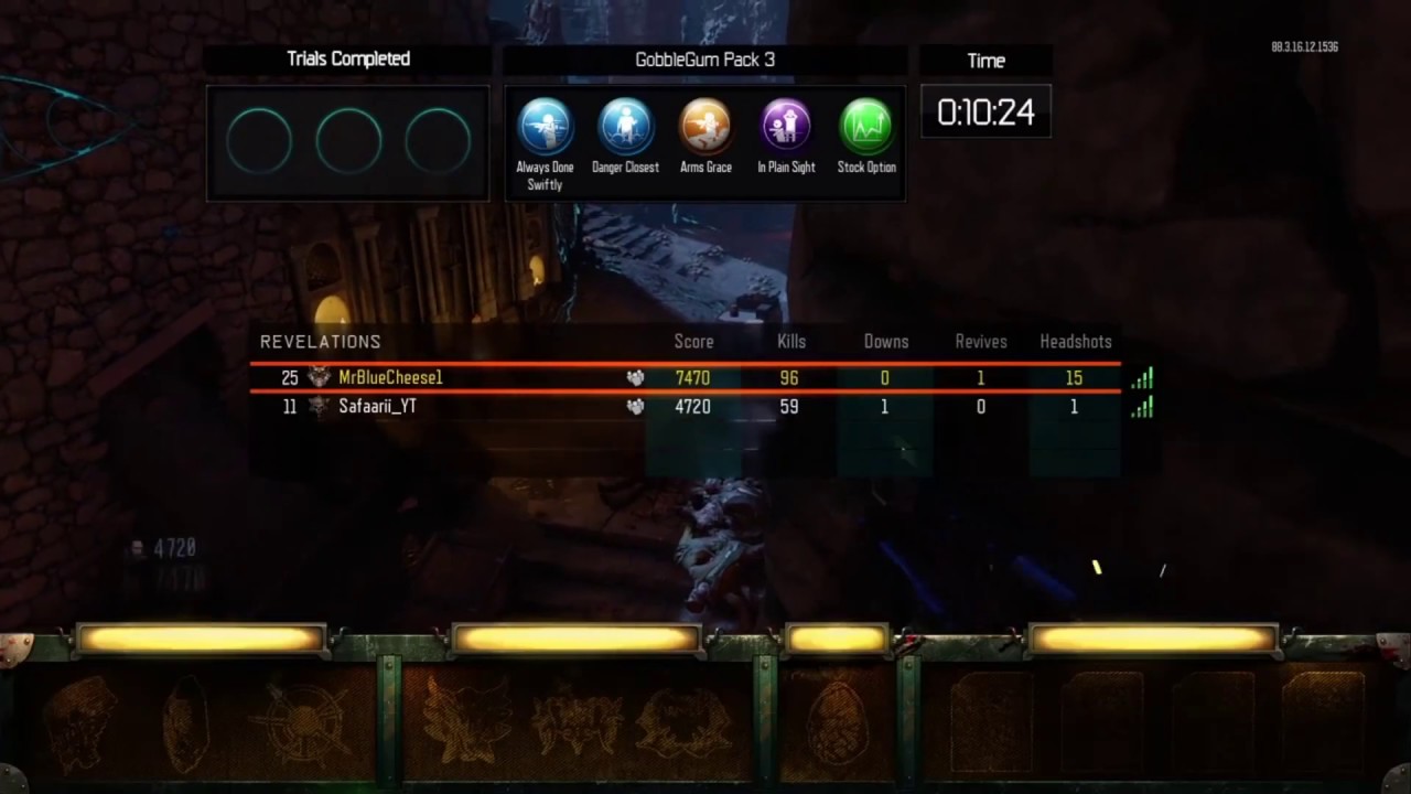 BO3 ZOMBIES REVELATIONS WALL RUN PILE UP GLITCH/ON TOP THE DOOR ...