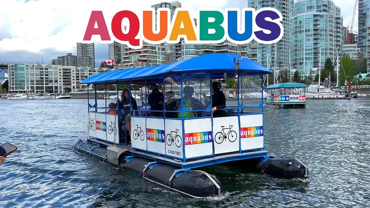 Aquabus Vancouver - YouTube