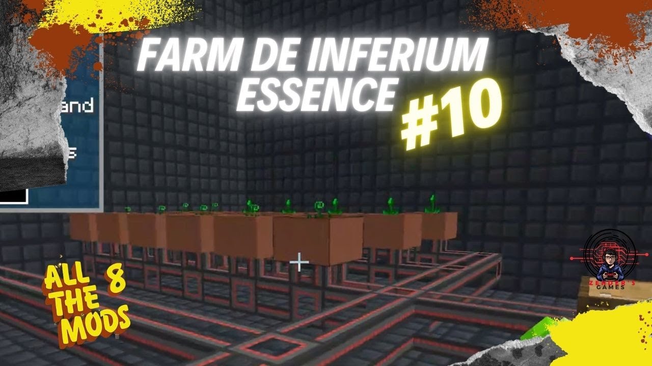 All the Mods 8 (atm8) #10 - Farm de Inferium Essence com o Botany Pots ...