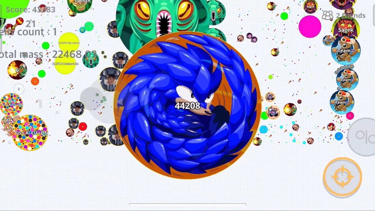 Agario Bots Lobby ️‍🔥 (Agario Mobile) - YouTube