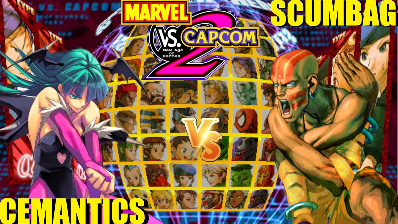 Marvel vs Capcom 2: SCUMBAG vs CEMANTICS - YouTube