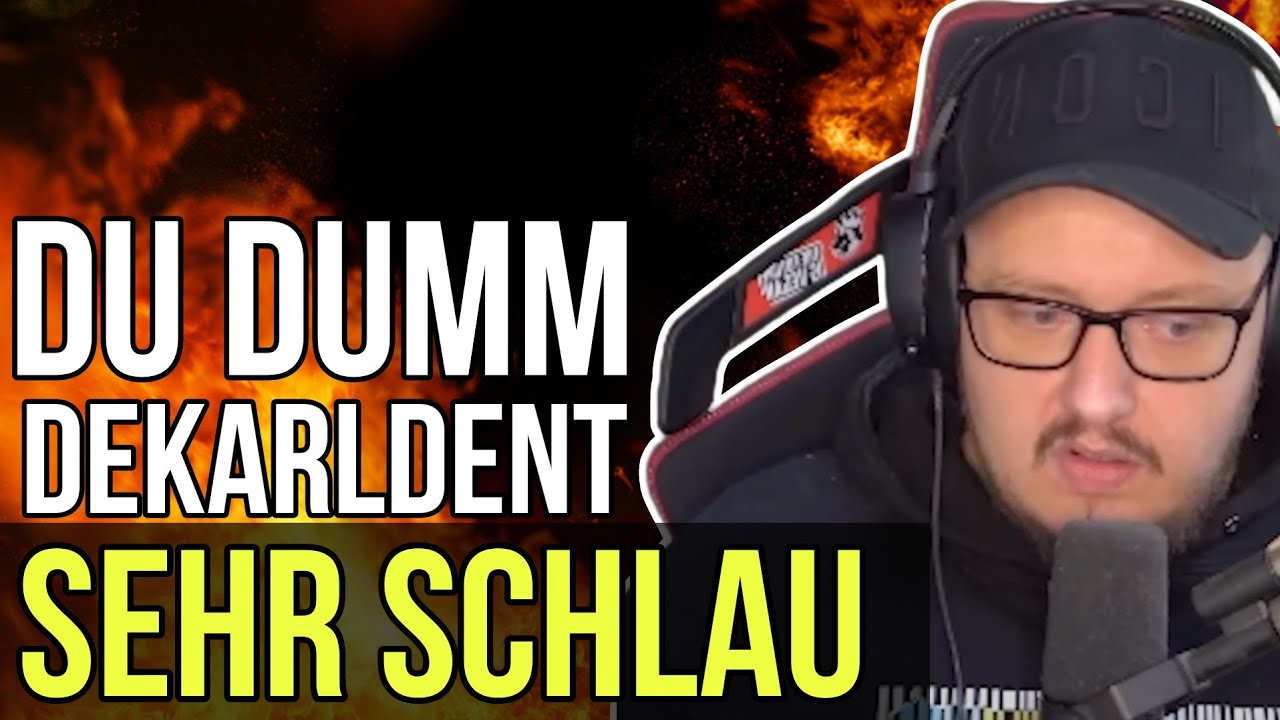 Dekarldent ist schlauer "als wie" du...... - YouTube