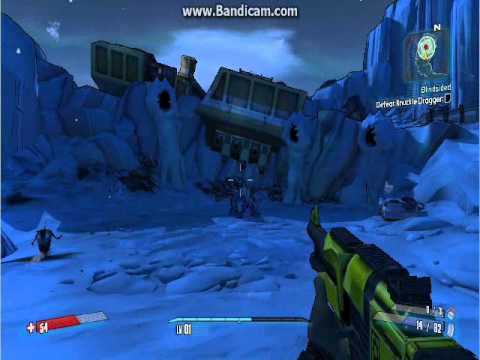 Borderlands 2 First Boss Fight Solo - YouTube