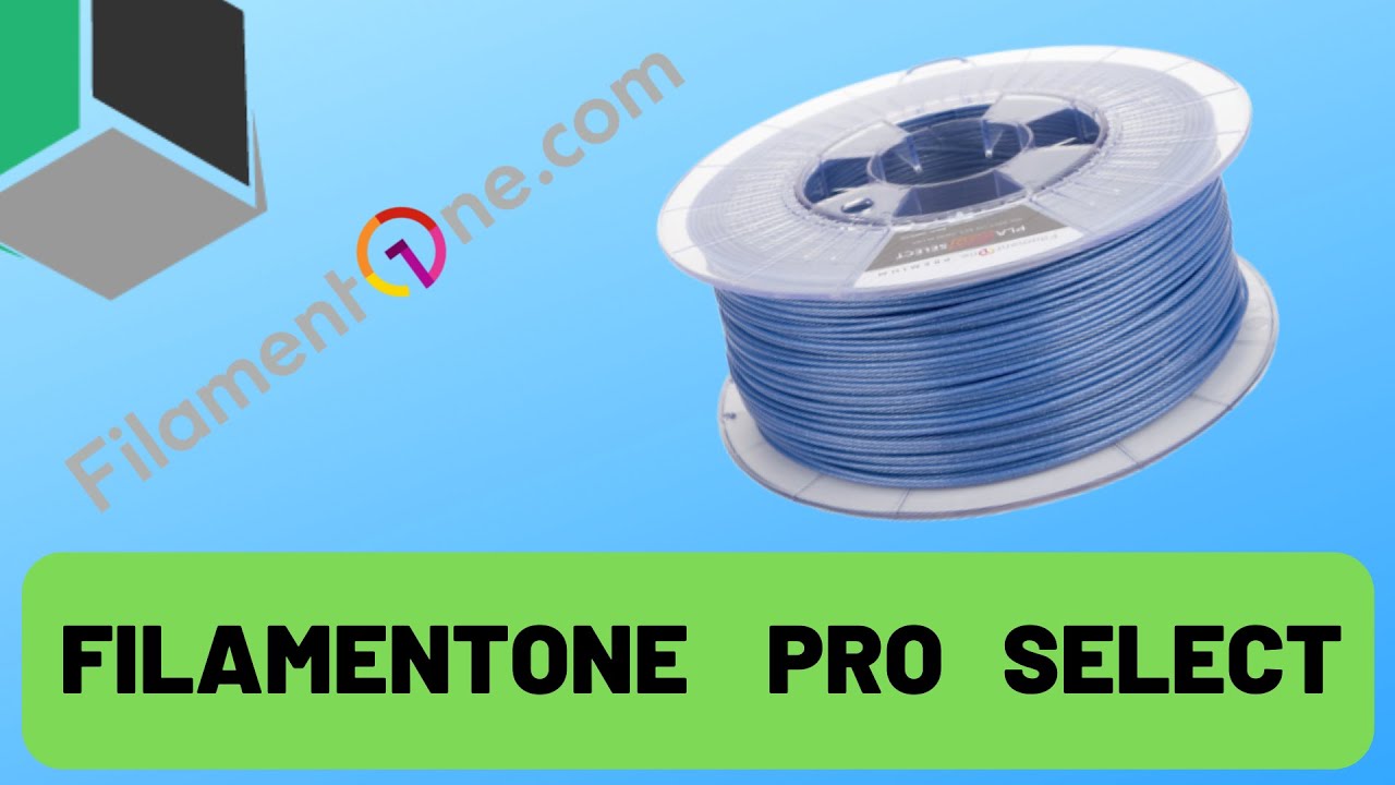 The SUPER Glittery Filament - FilamentOne Pro Select Review! - YouTube