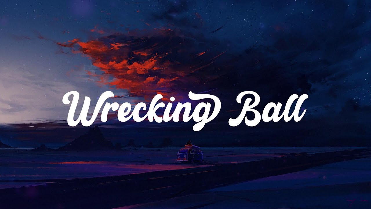 Miley Cyrus - Wrecking Ball (Lyric Video) Meghan Trainor, Jason Mraz ...