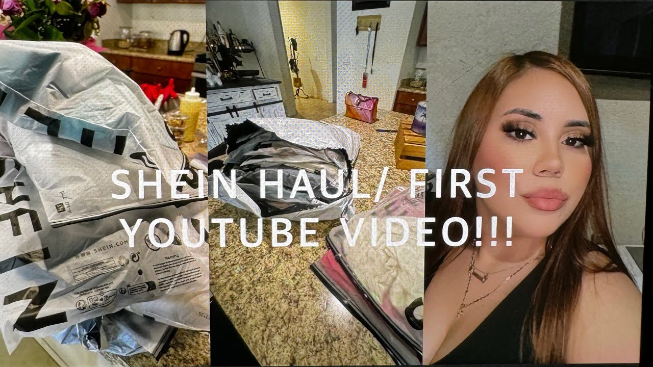 SHEIN HAUL/ FIRST YOUTUBE VIDEO - YouTube