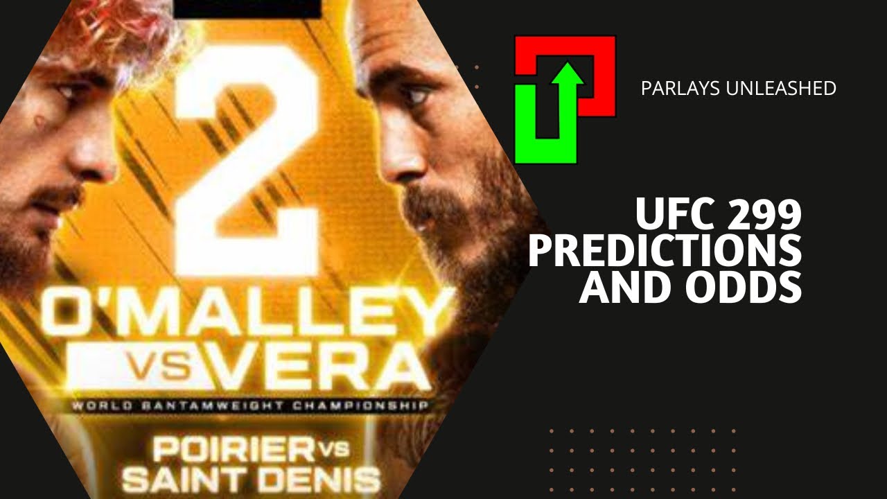 UFC 299 Predictions and Odds. Free betting slips in video! - YouTube