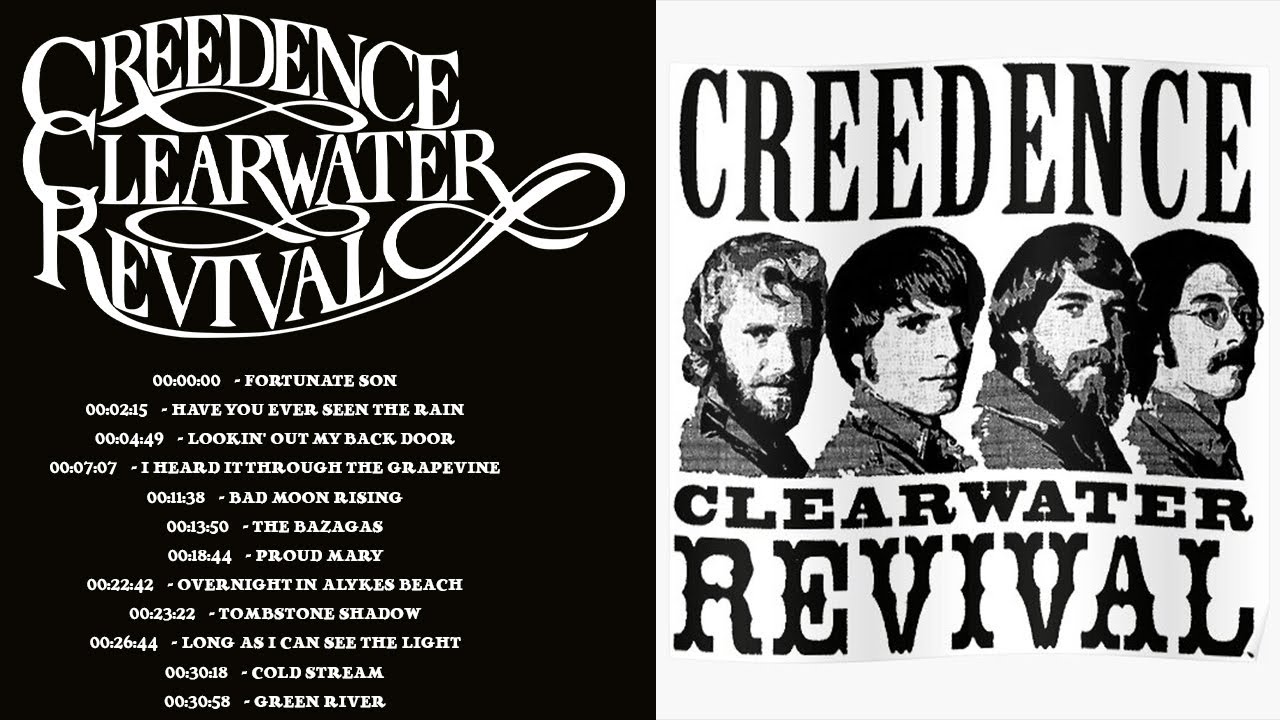 Creedence Clearwater Revival ~ CCR Greatest Hits Full Album The Best of ...