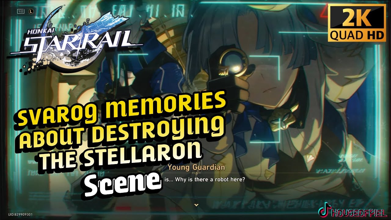 Svarog Memories About Destroying The Stellaron Cutscene | Honkai Star ...