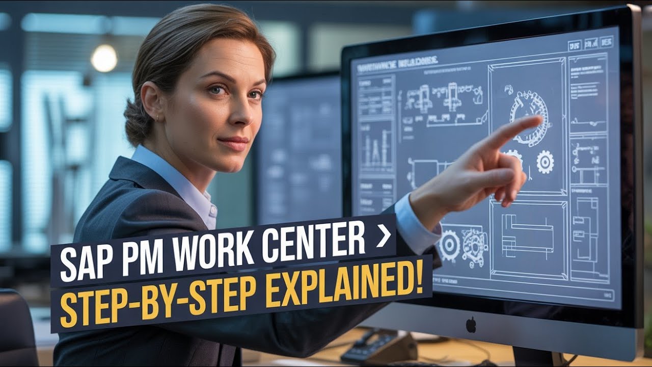 SAP PM Work Center Explained Step by Step | Complete Configuration ...