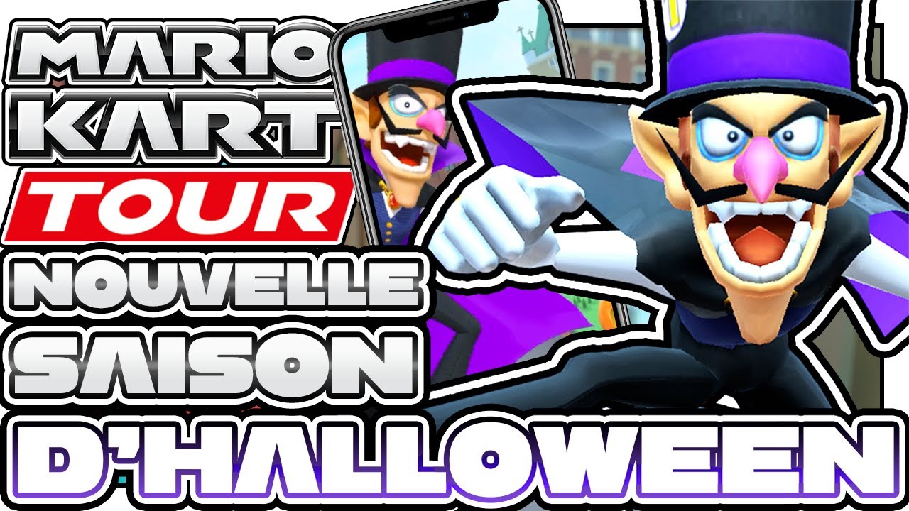 NOUVELLE SAISON | HALLOWEEN 🎃 | AVEC WALUIGI (VAMPIRE) 🧛🏻 - MARIO KART ...