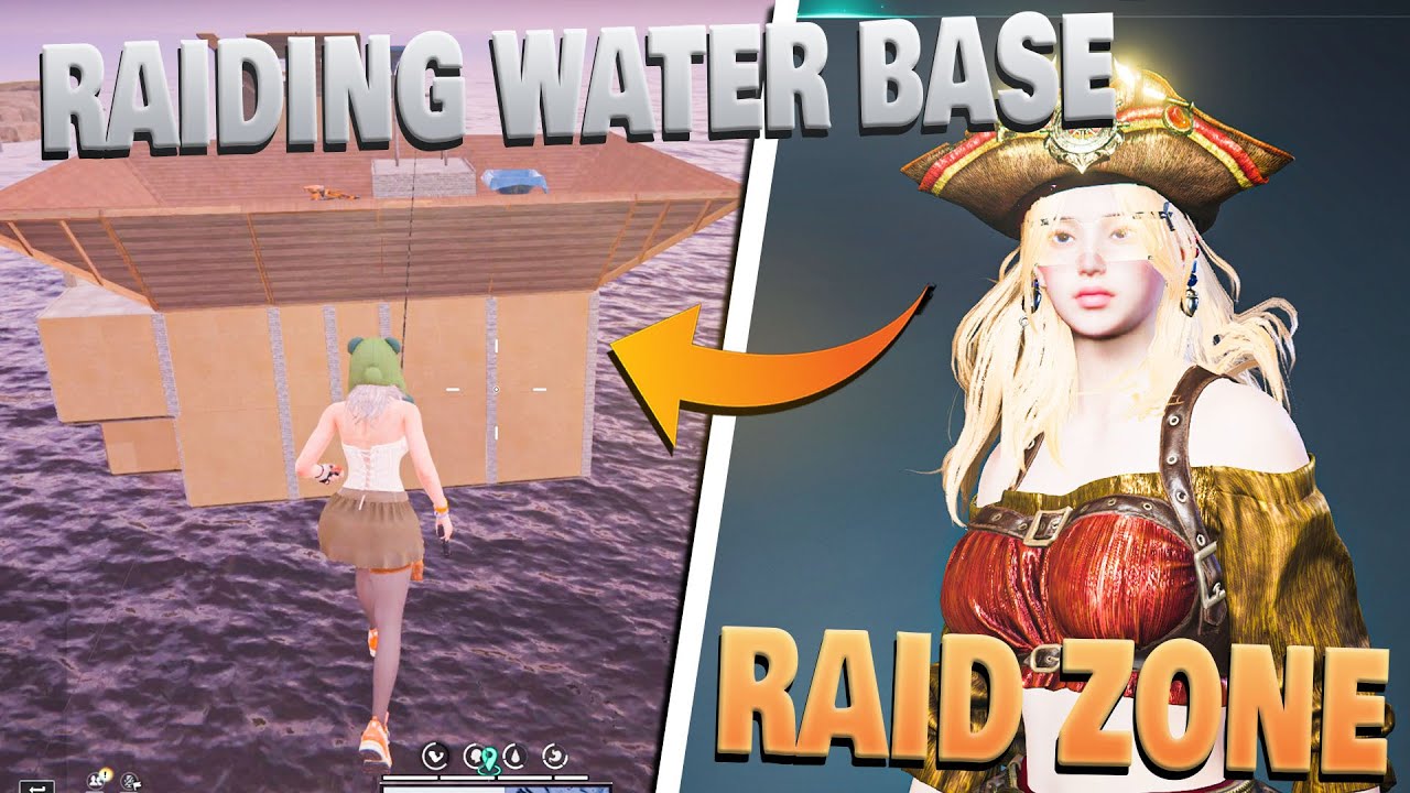 Insane Sea Base Raid in RaidZone! They Thought Water Would Protect Them ...