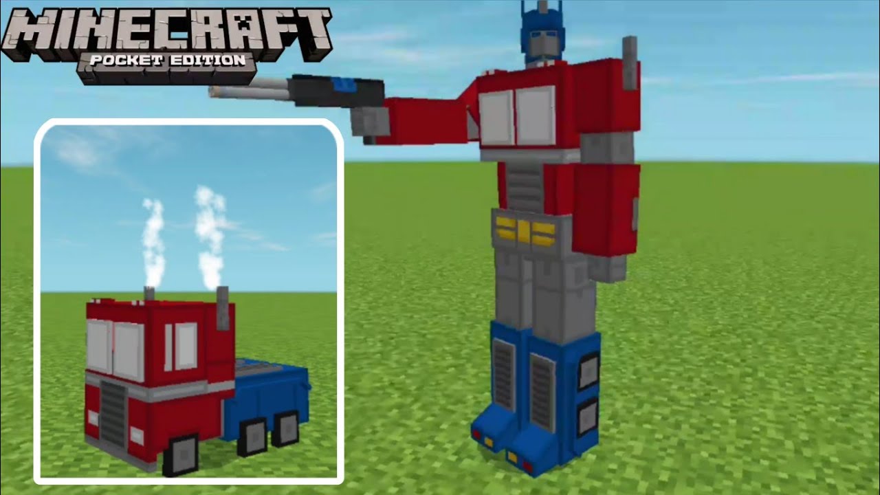 Cybertron(Addon de OPTIMUS PRIME)|| Minecraft Pe 1.19!!! @yog4085 - YouTube