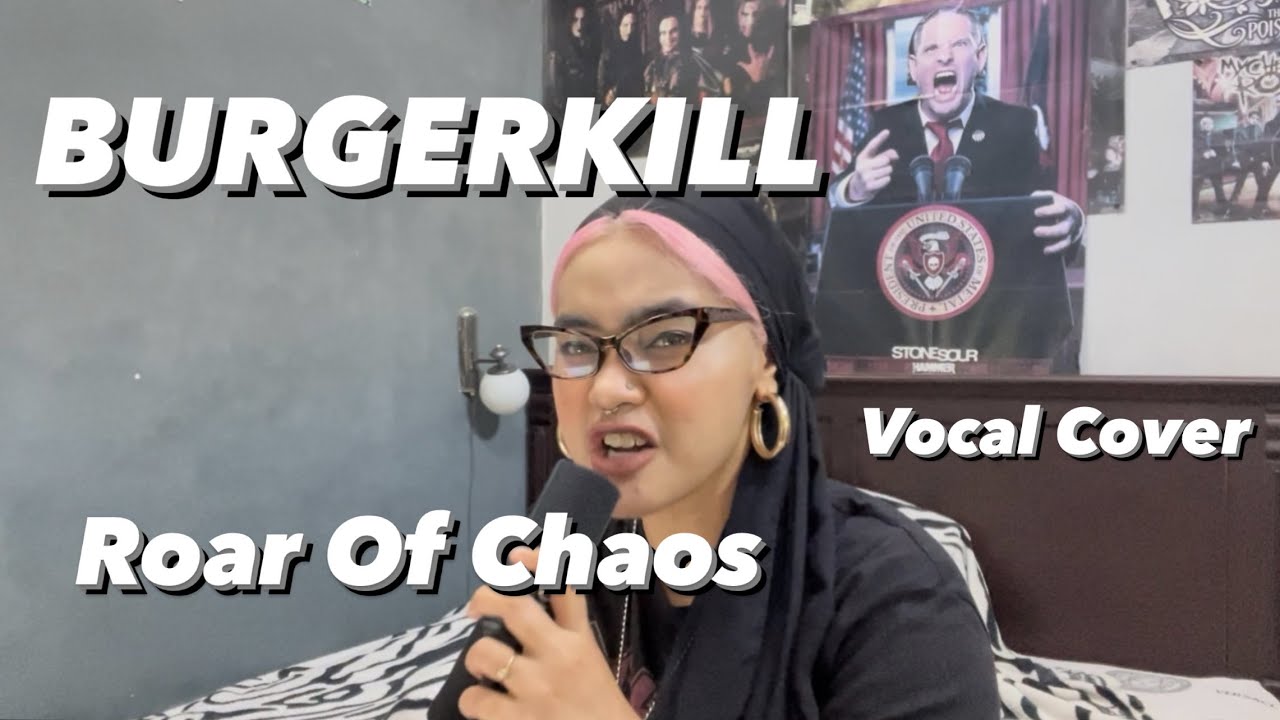 Burgerkill - Roar Of Chaos - Vocal Cover (one take) - YouTube