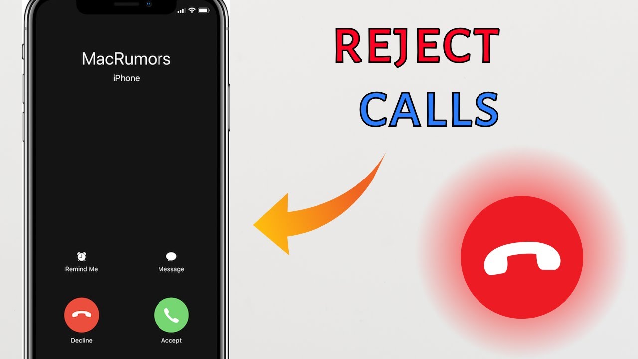 How to Reject Incoming Calls on iPhone | Simple Methods to Decline ...