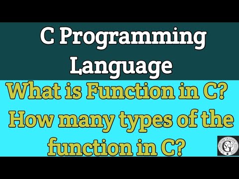 What is Function in C? | How many types of the function in C? |Function ...