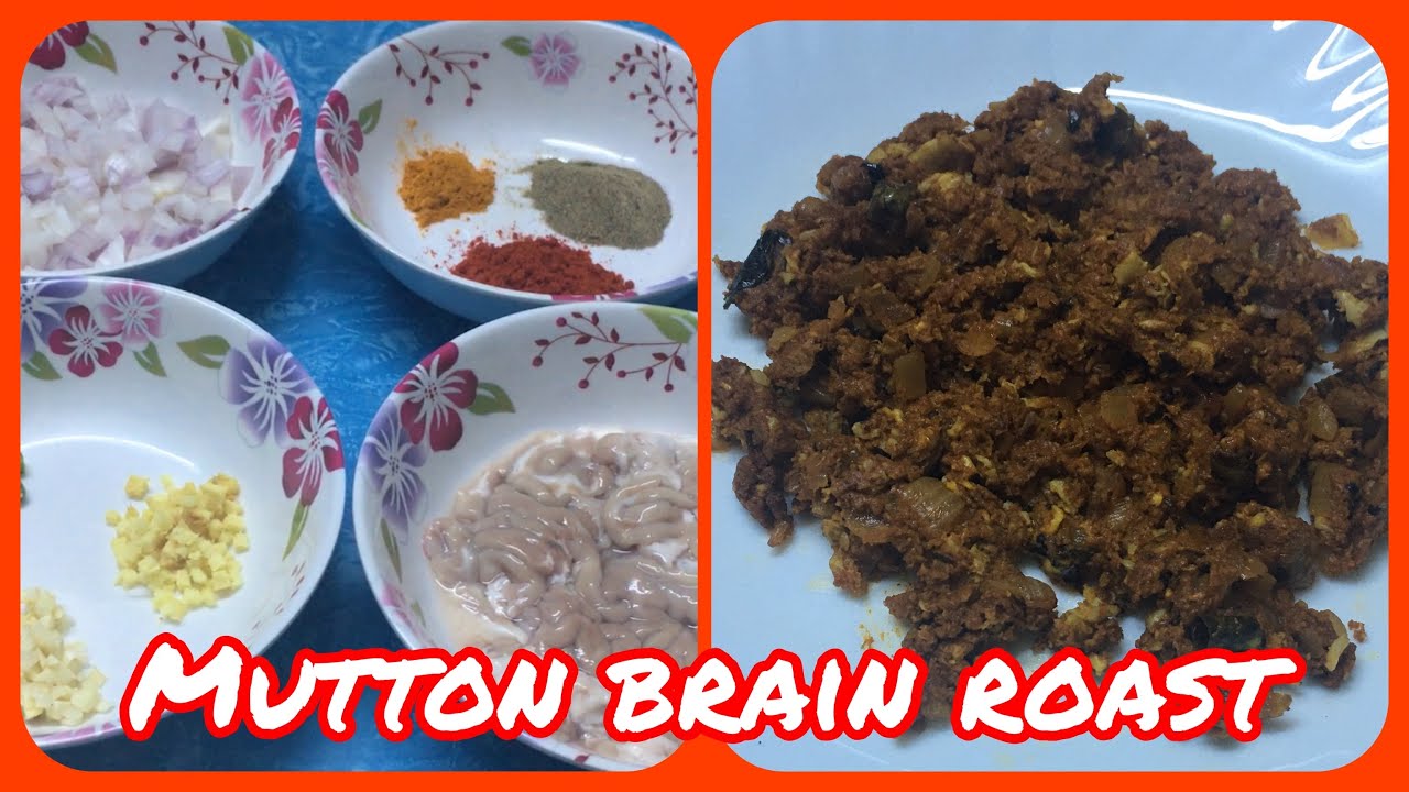 Mutton brain roast / മട്ടൺ ബ്രെയിൻ റോസ്റ്റ് - YouTube
