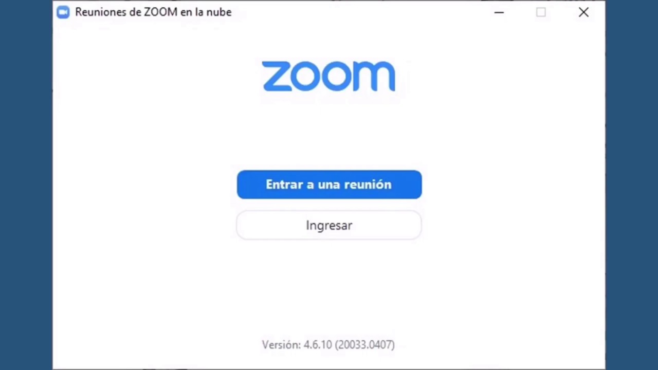Iniciar reunión en Zoom - YouTube