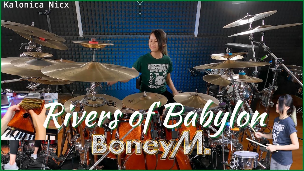 Boney M. - Rivers of Babylon [ cover ] Drums & Percussion by Kalonica ...