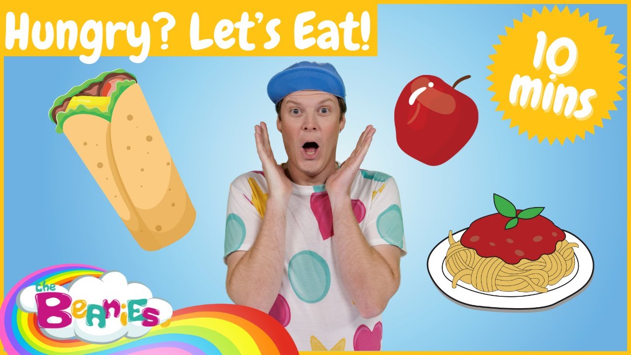 Hungry?! Kids songs all about FOOD | 10 Minute Compilation - YouTube