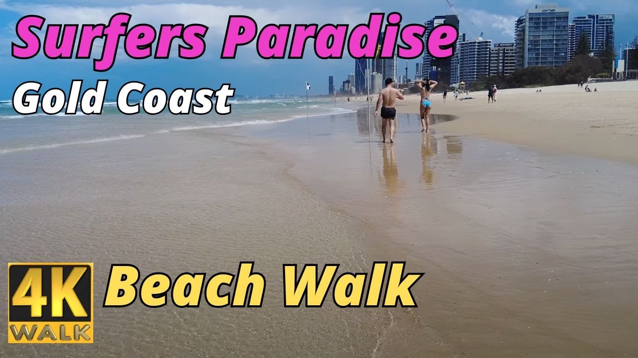 4k Beach Walk Gold Coast 🏖️ 15 October 2024 | Australia - YouTube